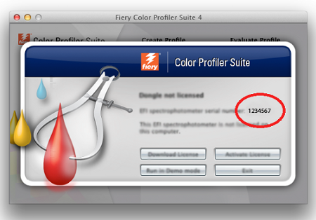 Fiery License Fulfillment